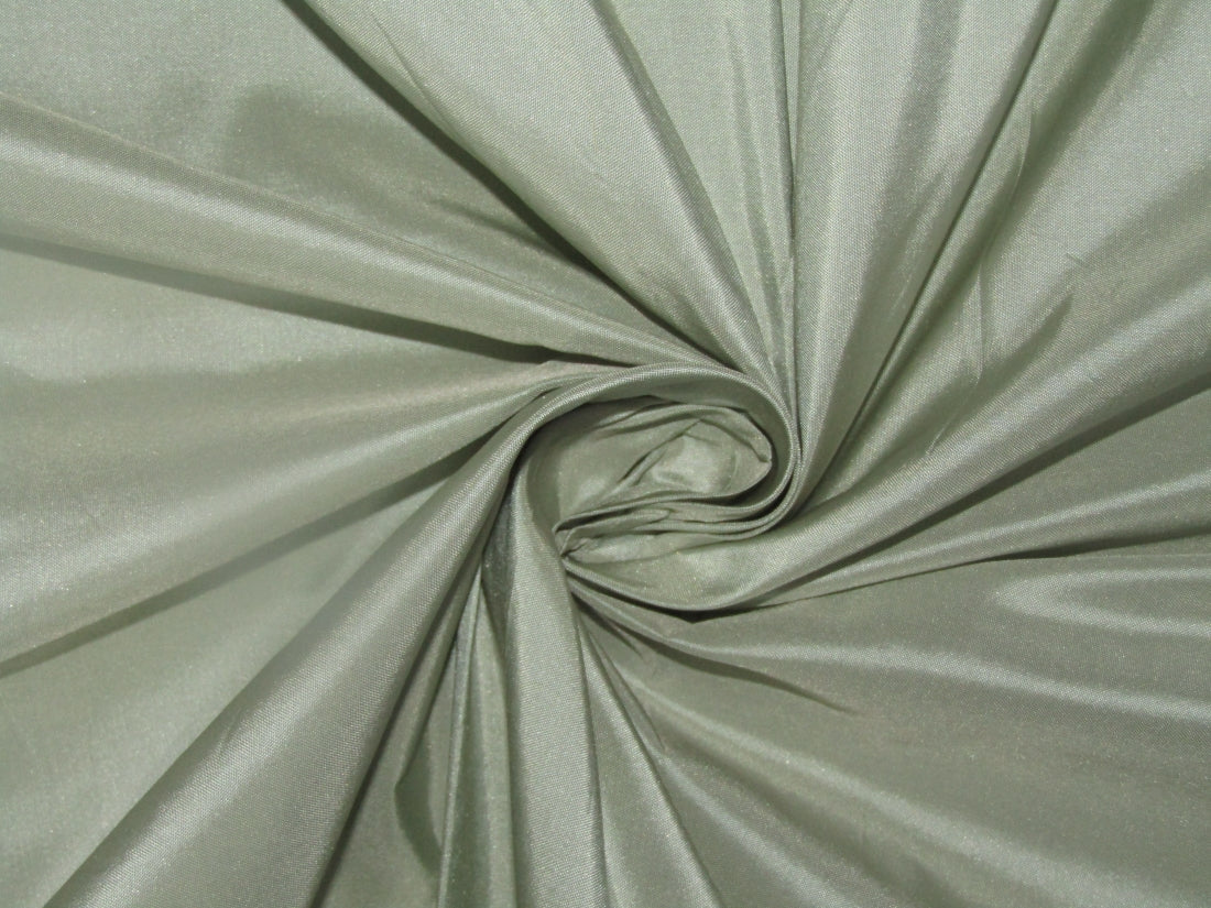 SILK TAFFETA FABRIC Green x cream color 54" wide TAF29[3] – The Fabric ...