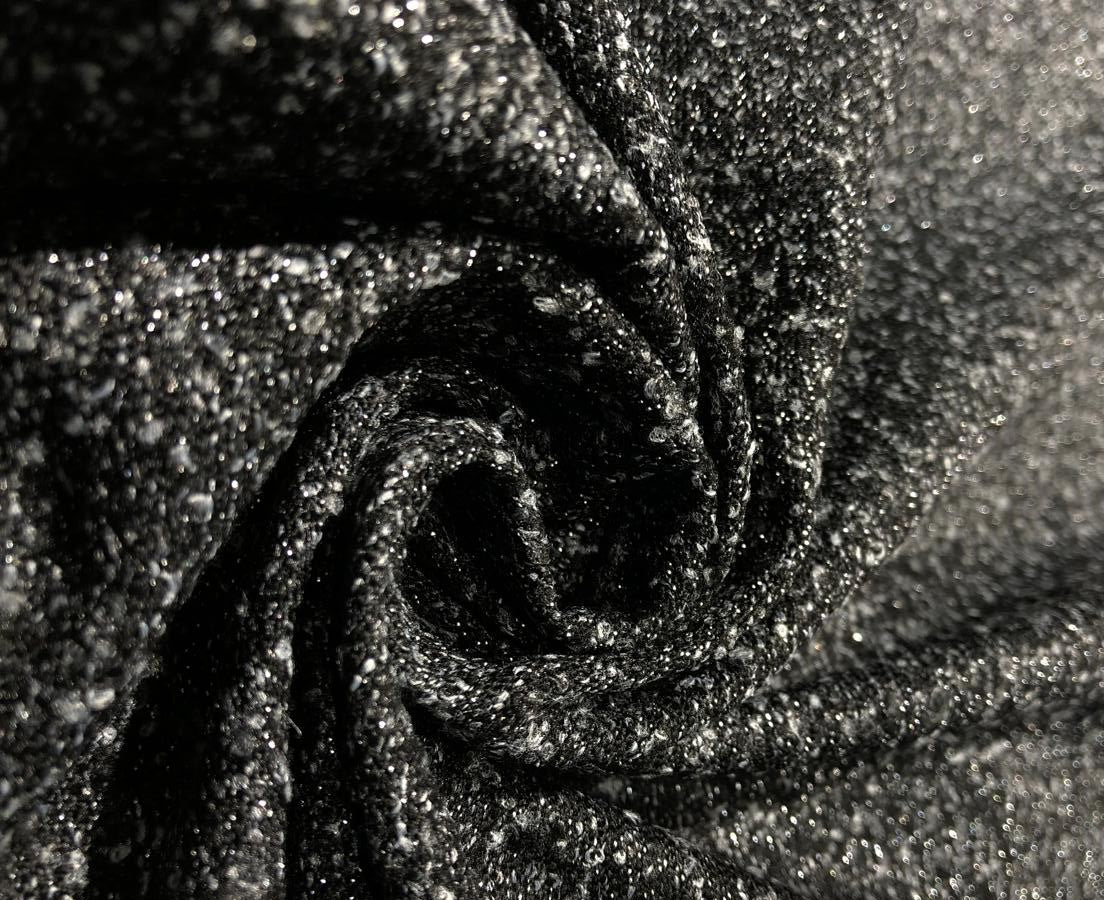 WOOL WITH METALIC SILVER LUREX 58" WIDE [16834] – The Fabric Factory