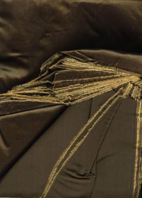 awesome dark golden brown shot Taffeta fabric~ 60" wide – The Fabric ...