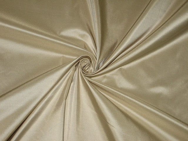 100% Pure SILK TAFFETA FABRIC Cafe Creme color 54" wide TAF165 – The ...