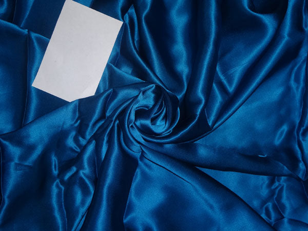 Blue Silk Fabric Texture